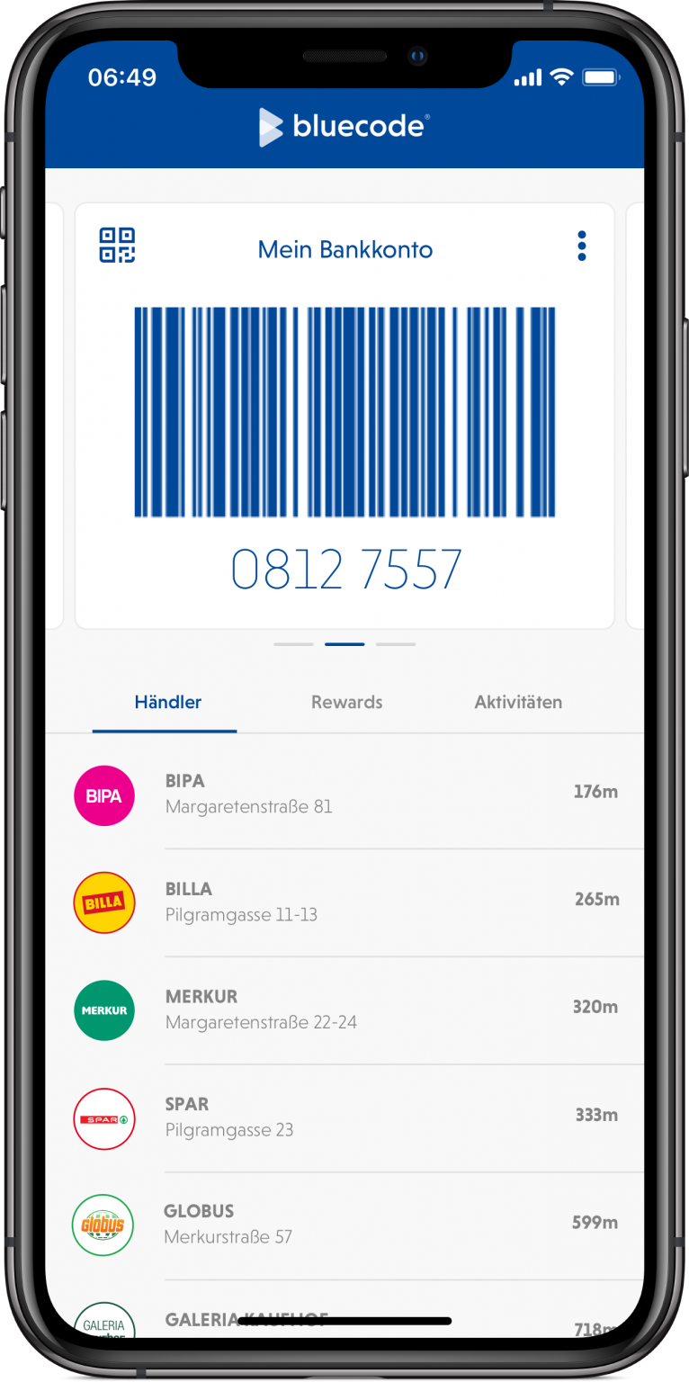 bluecode - Intelligente Lösungen rund um das Bezahlen